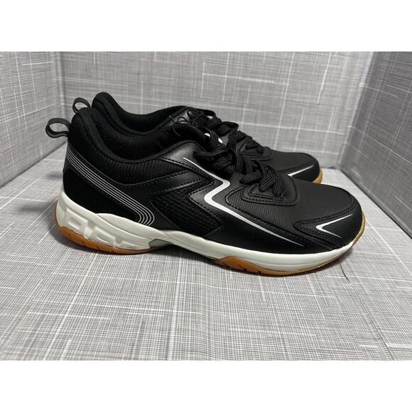 bcg | Shoes | Bcg Womens Volleyball 2 Shoes Size 9 Black Silver Court ...